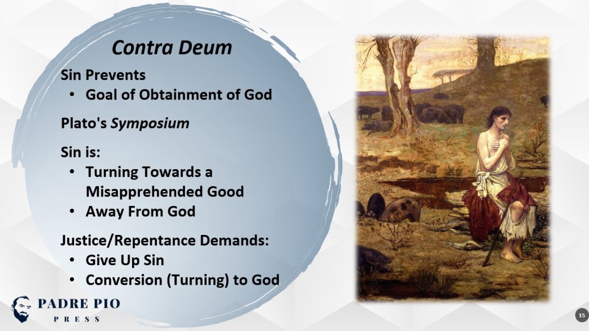 The Concept of Sin: Part II — A Talk by Fr. Ermatinger - Padre Pio Press