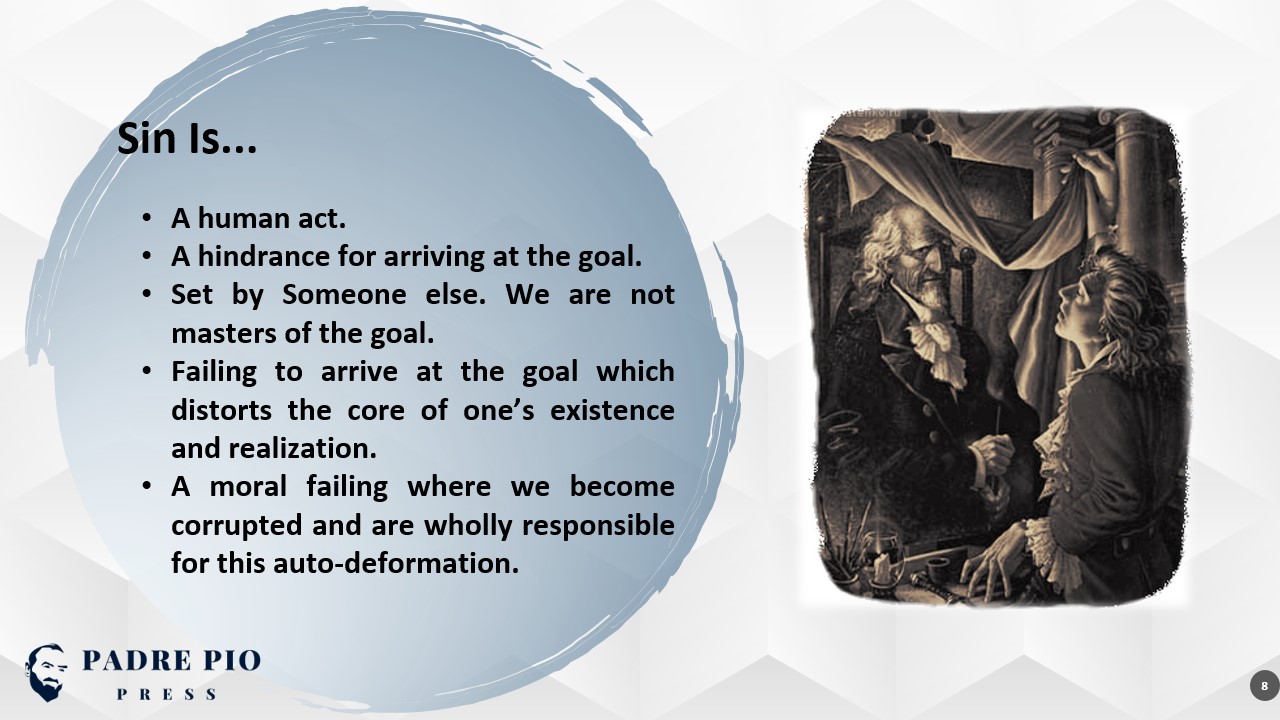 The Concept of Sin: Part I — A Talk by Fr. Ermatinger - Padre Pio Press